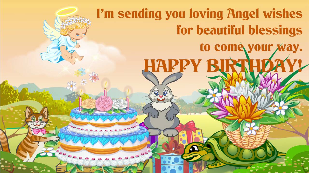 Angel Birthday Greetings Birthday Wishes For An Angel ♡ | ARMY's