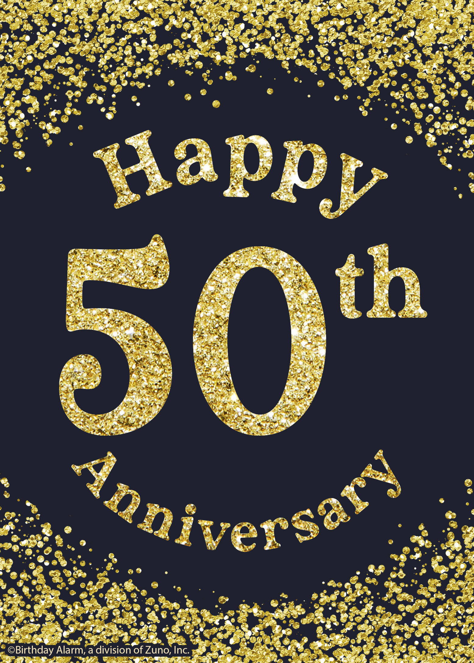 Happy 50th Anniversary Card