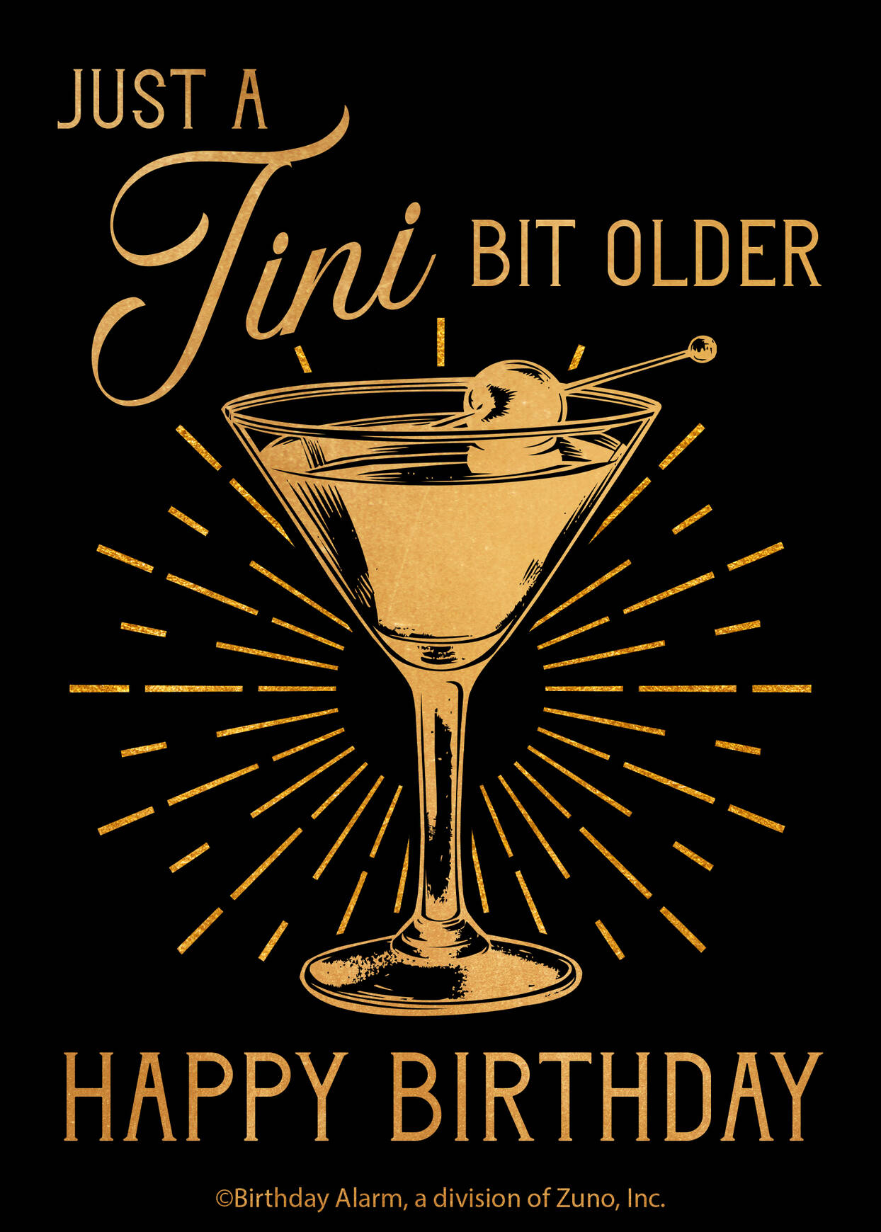 Birthday Martini Memes Tini Bit Older Birthday Card | Paper Source